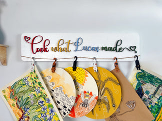 Personalized Kids Art Display Sign – Unicusm